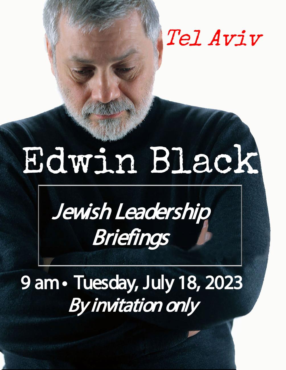 Events | Edwin Black