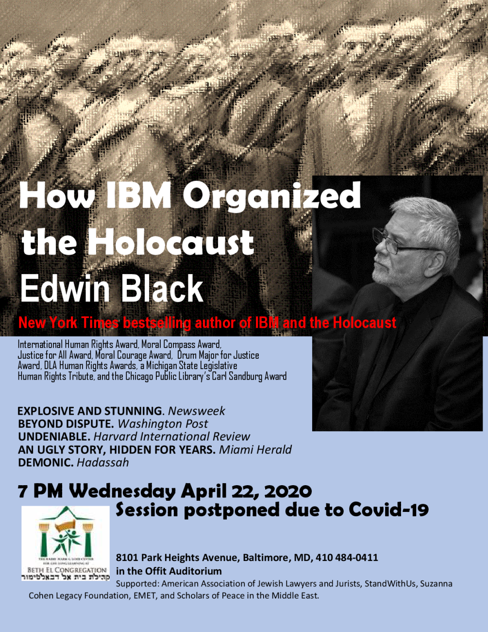 Events | Edwin Black