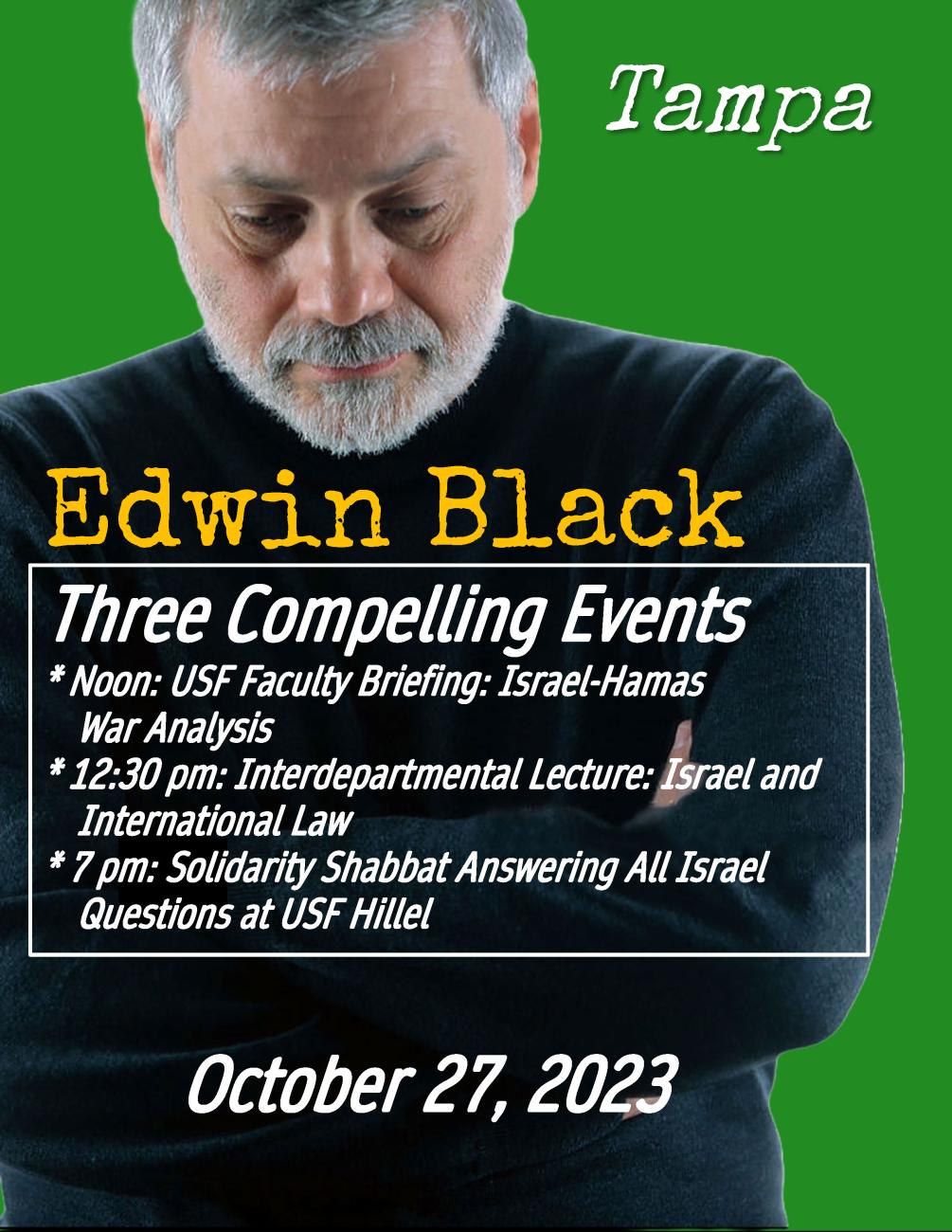 Events | Edwin Black